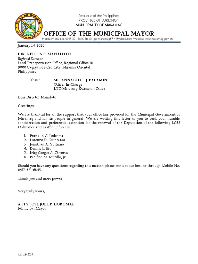 Deputation Enforcer 1 | PDF | Social Science