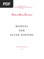 Usher Training Manual | PDF | Eucharist | Liturgy