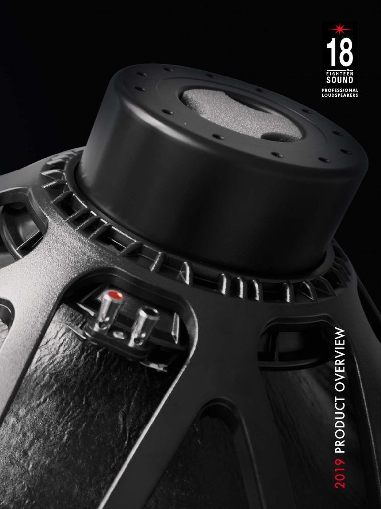 18SOUND Product Overview 2019 | PDF | Loudspeaker | Inductor