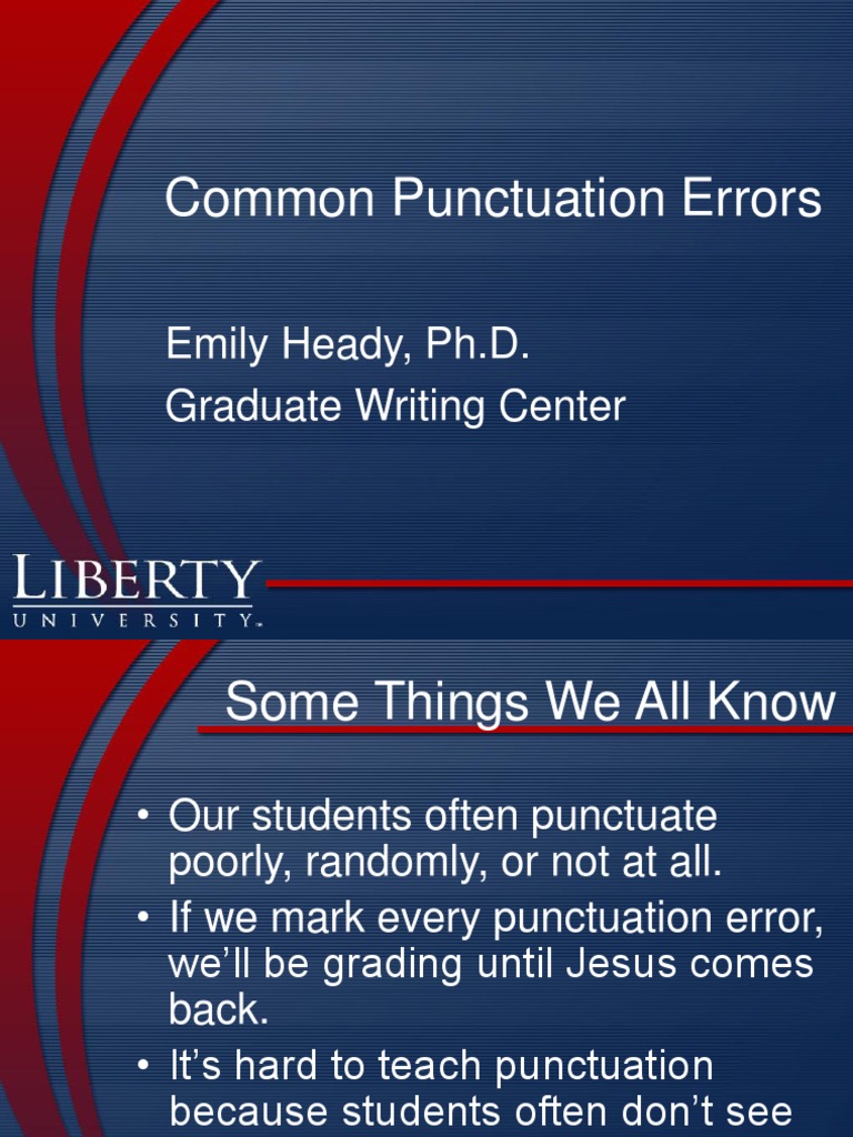 Common Punctuation Errors | Download Free PDF | Ellipsis | Bracket