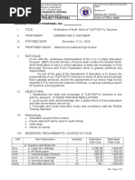 Action Plan in TLE 2022 2023 | PDF | Teachers | Classroom