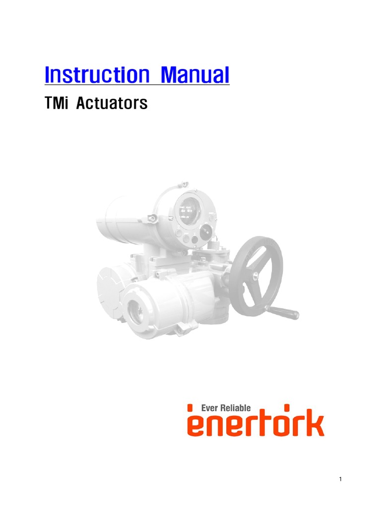 Enertork | PDF | Valve | Switch