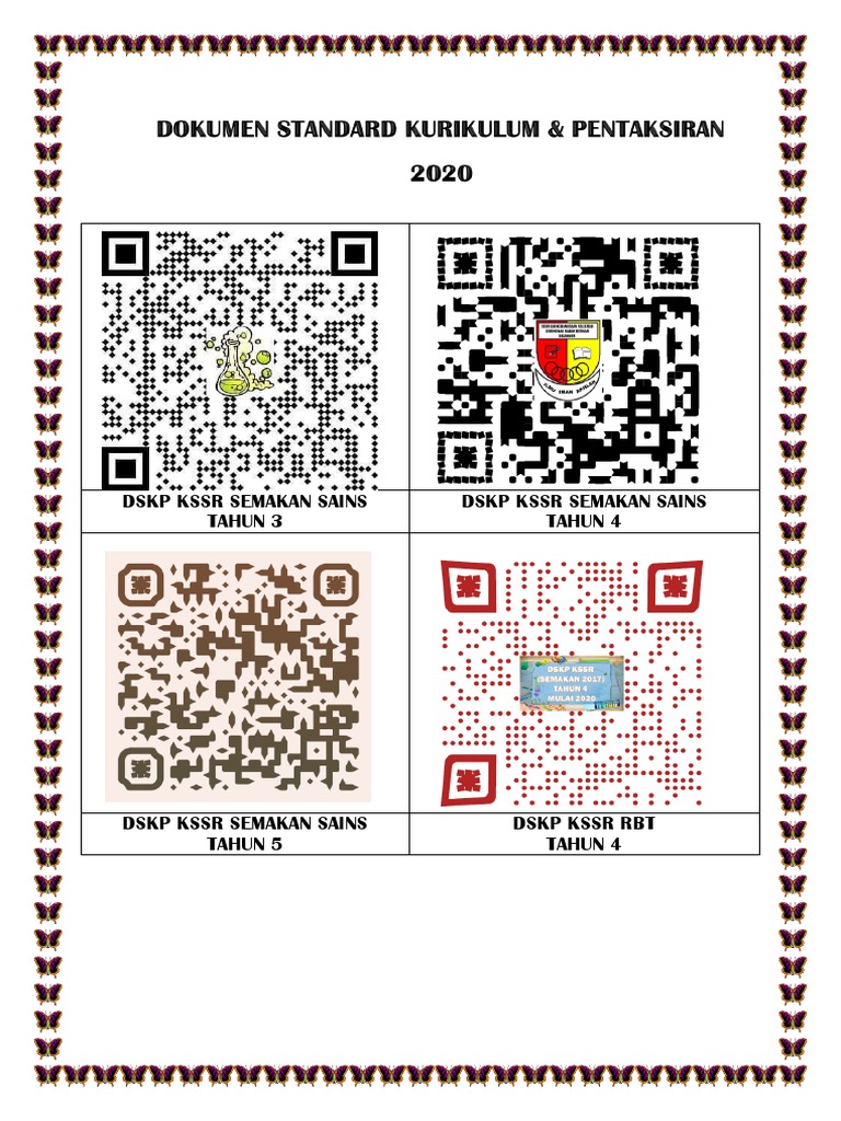 QR Code DSKP | PDF