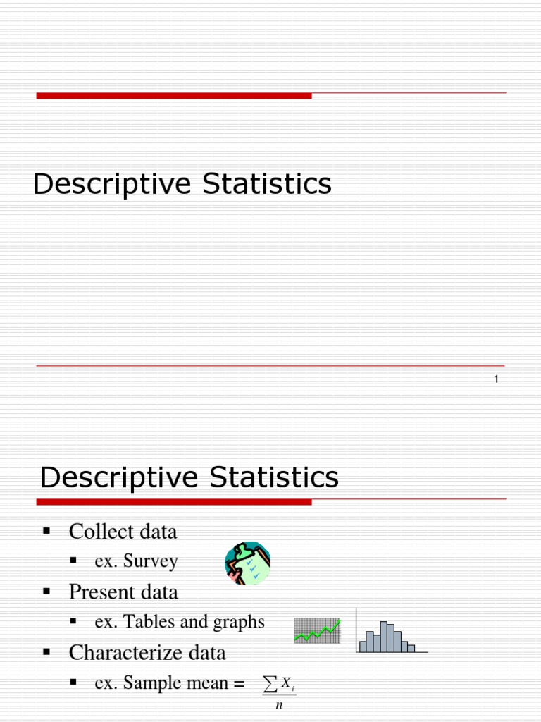 Descriptive Statistics | PDF | Errors And Residuals | Correlation And ...