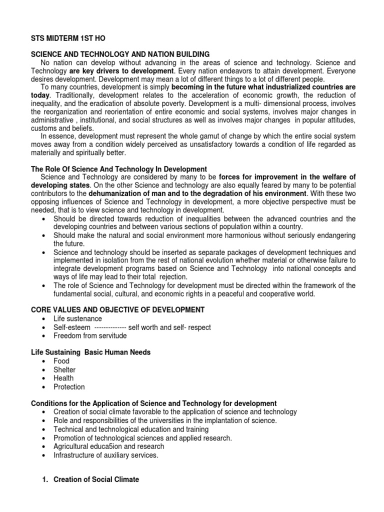 STS Reviewer Compilation | PDF | United Nations | International Relations