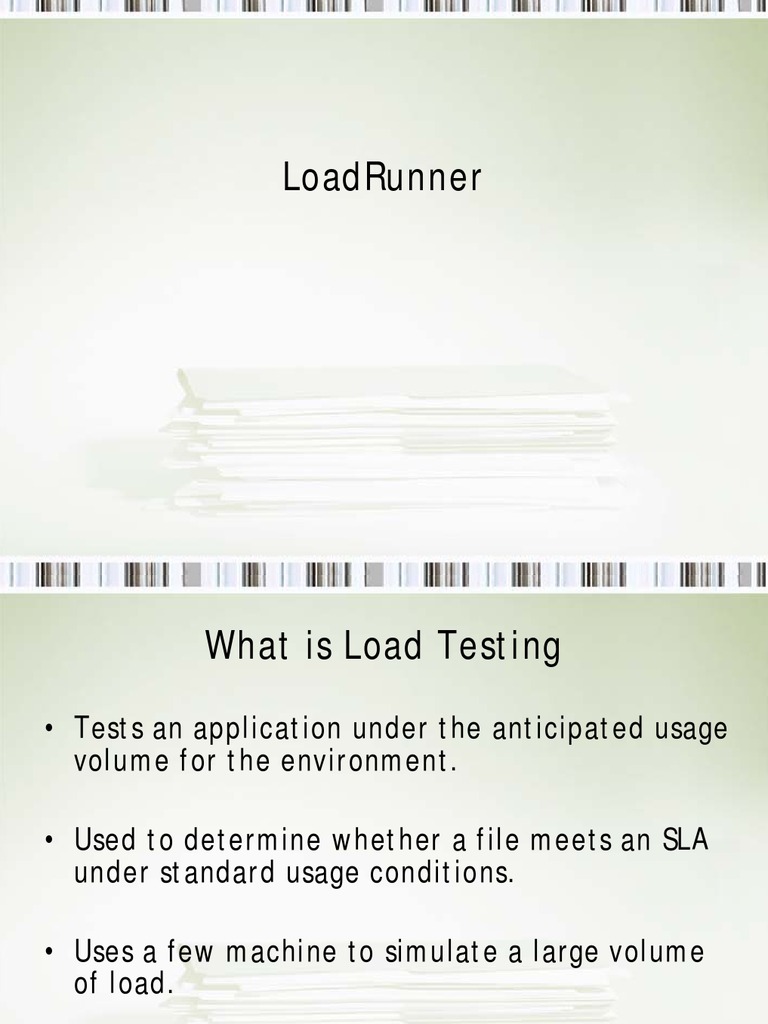 Loadrunner Abcdzyxw | PDF