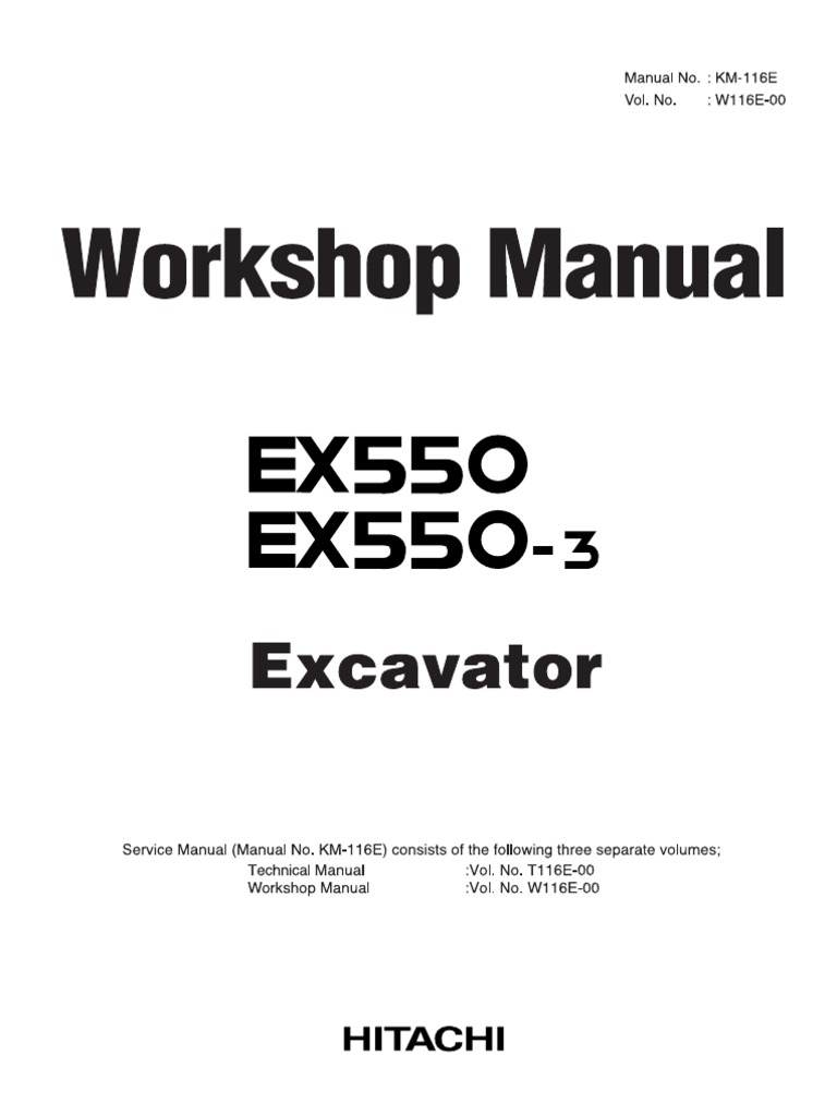 EX550 EX550-3 Workshop Manual PDF | PDF
