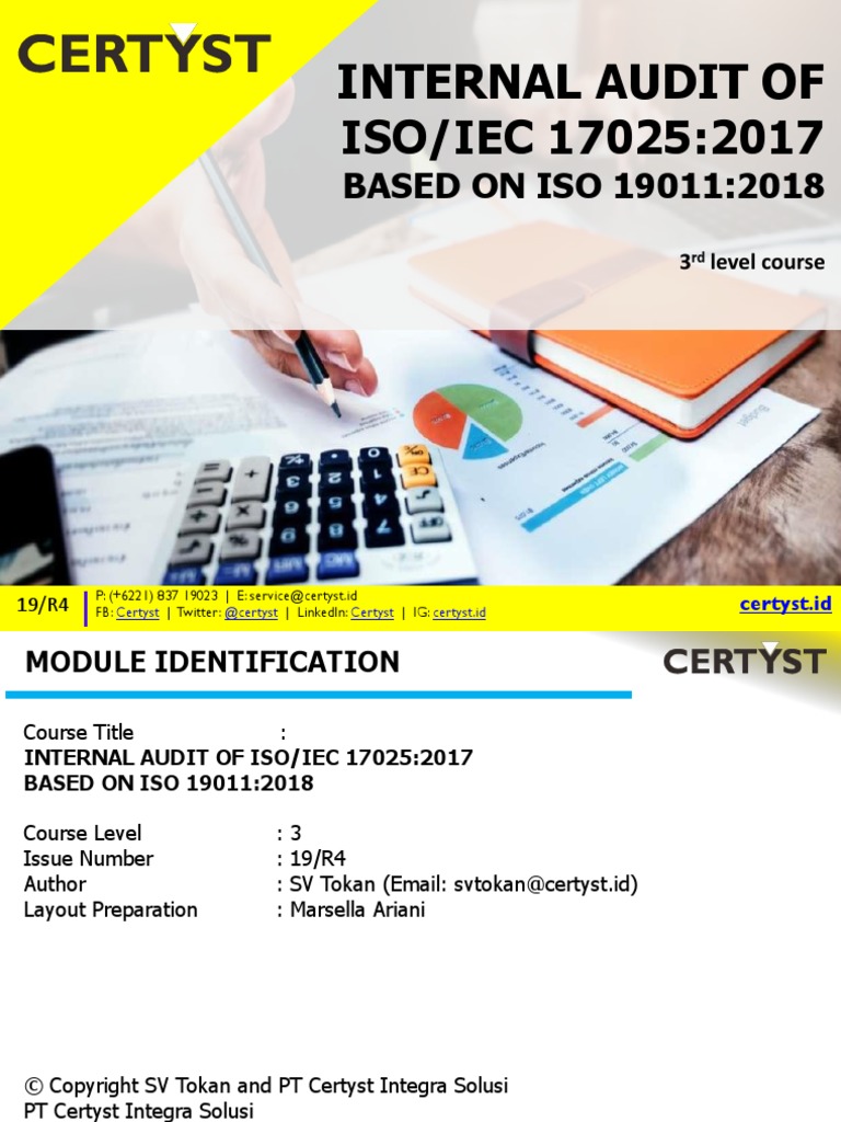 Internal Audit ISO 17025 | PDF