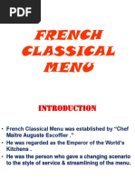 Food and Accompaniment List With Examples | PDF