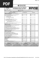 Sample ITR Form 1701 for 2024 | PDF | Tax Deduction | Income Tax