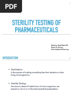Usp 71 Sterility Tests - 230824 - 121436 | PDF | Sterilization ...