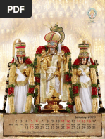 TTD Calendar 2025 | PDF