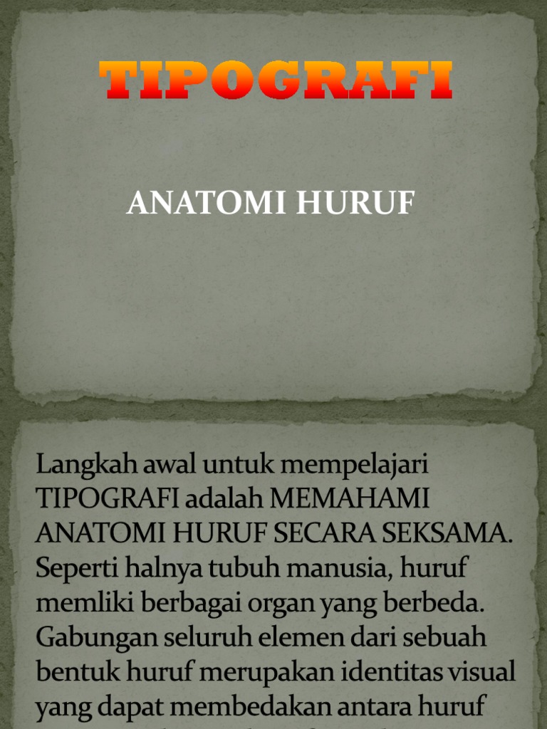 Anatomi Huruf | PDF