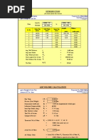 Hydrotest Pressure Calculation | PDF | Fahrenheit | Celsius