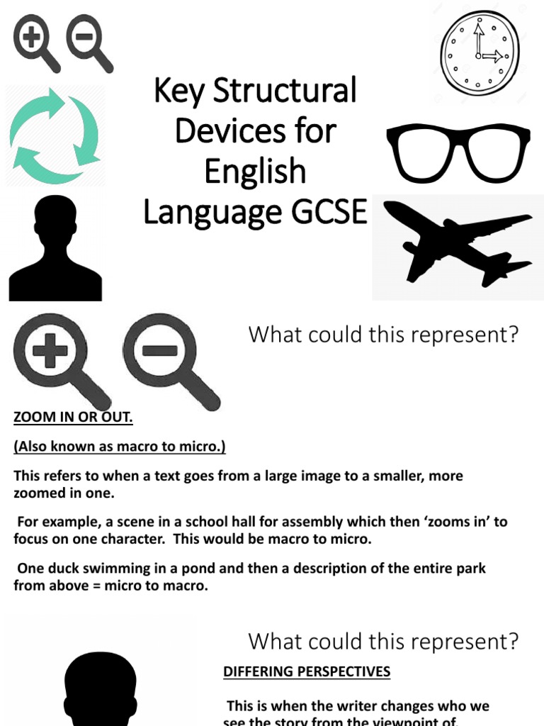 Key Structural Devices for GCSE | PDF