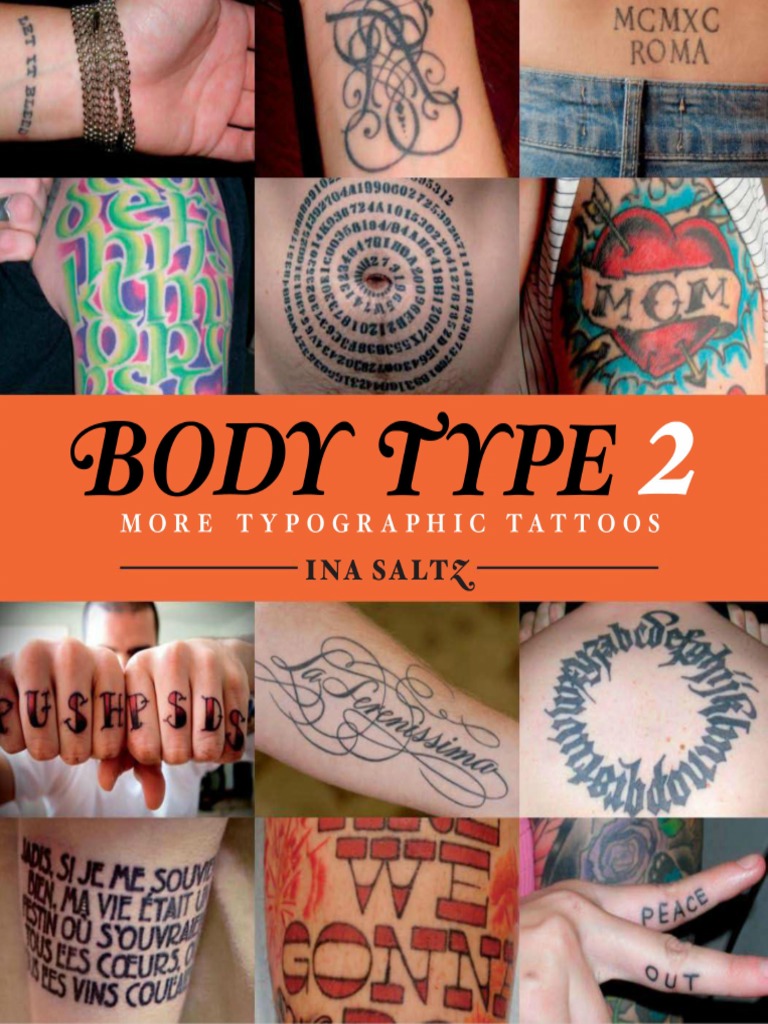 Body Type 2 - More Typographical Tattoos | PDF