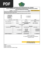 Format SP3B Bos Desember | PDF