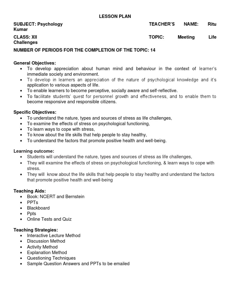 LP-3 Meeting Life Challenges | PDF | Educational Technology | Optimism