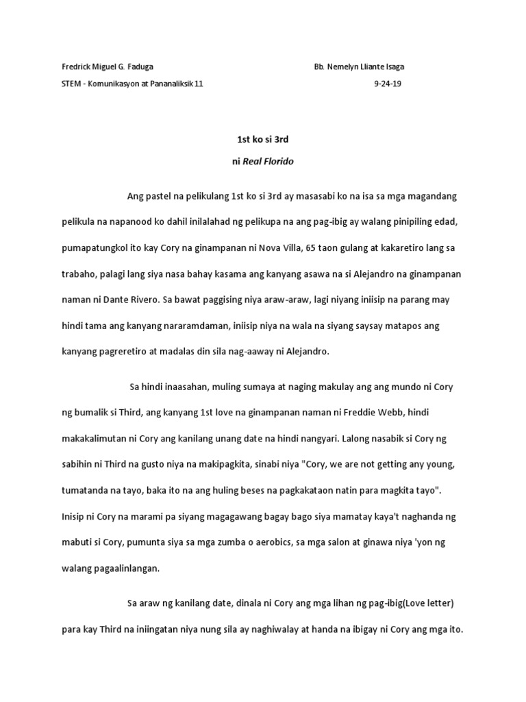 1st Ko Si 3rd | PDF