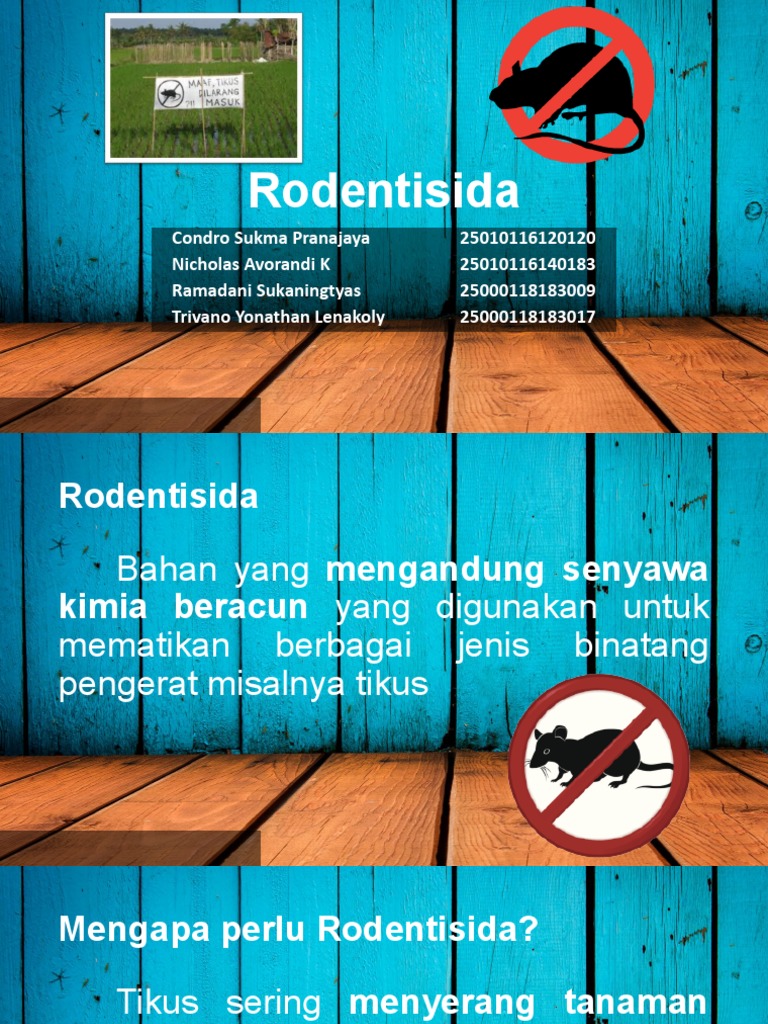 Rodentisida | PDF | Kesehatan Holistik