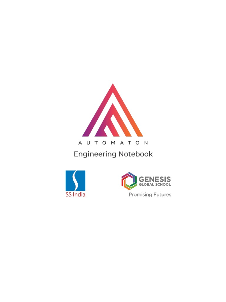 MakeX - Team Automaton - Final Notebook | PDF | Electric Motor ...