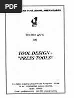 Tool Design Data Book PDF | PDF | Sheet Metal | Screw