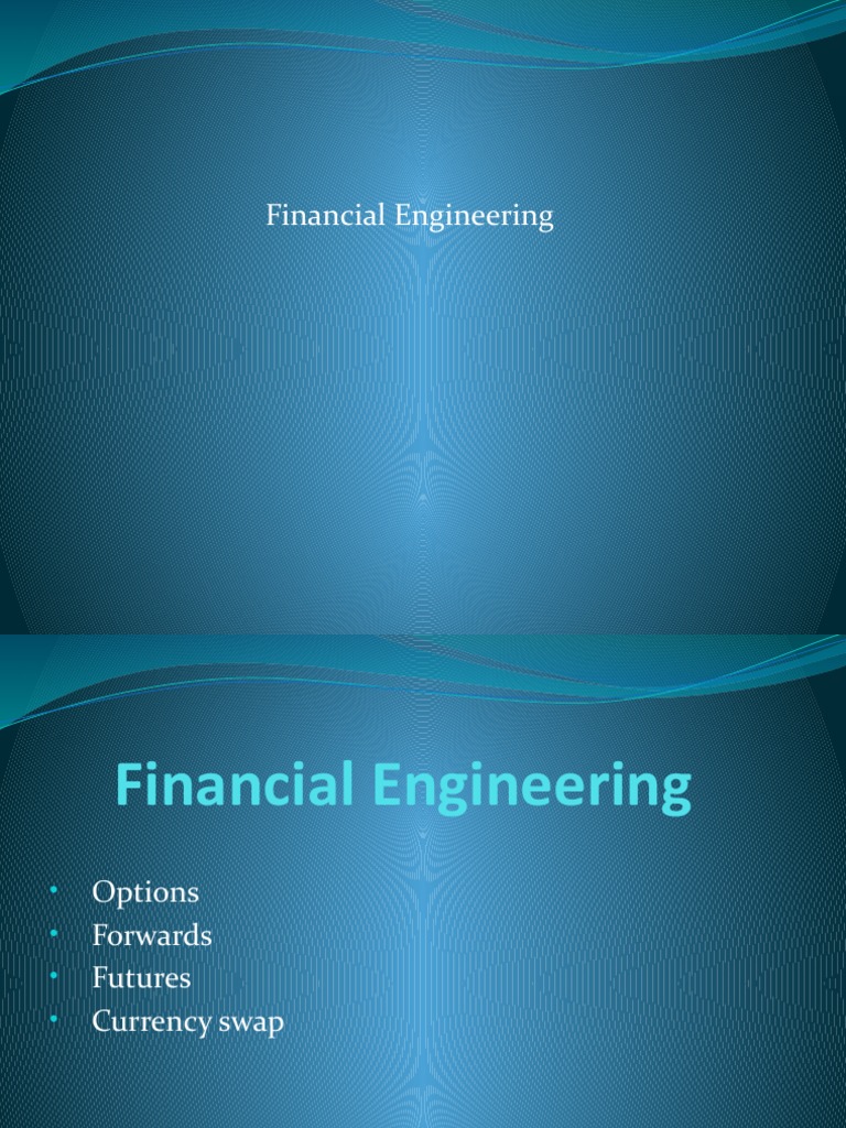 Financial Engineering - Options | PDF | Put Option | Option (Finance)