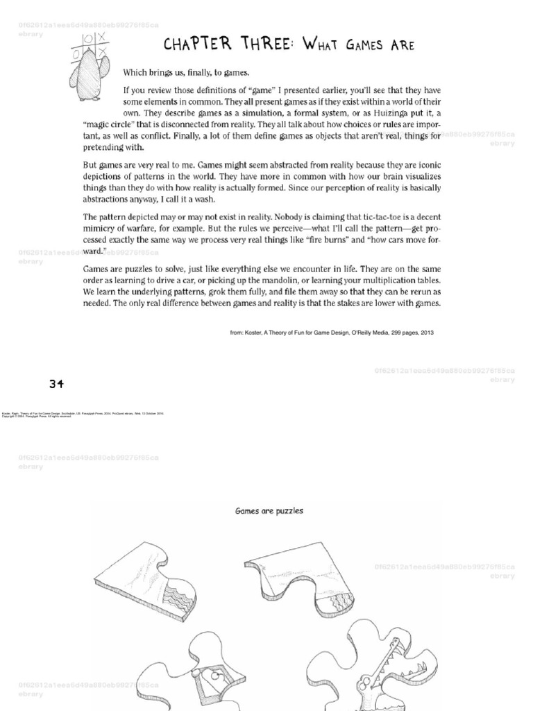 Theory of Fun For Game Design | PDF | All Rights Reserved | Information ...