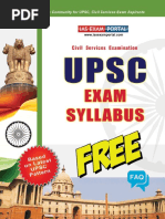 MPSC Syllabus Complete 2025 | PDF