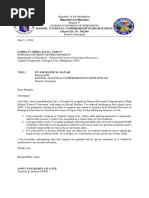 Letter of Intent For Transfer of Station (Deped) | PDF | Human Life ...