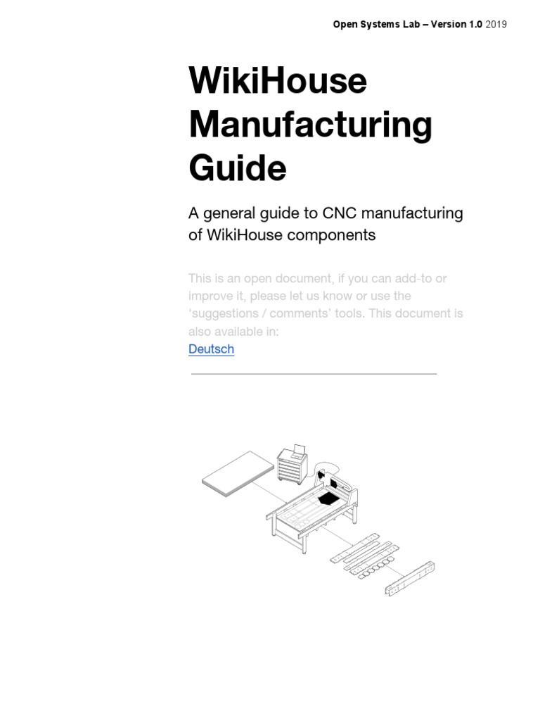 CNC Guide for WikiHouse Components | PDF | Engineering Tolerance ...