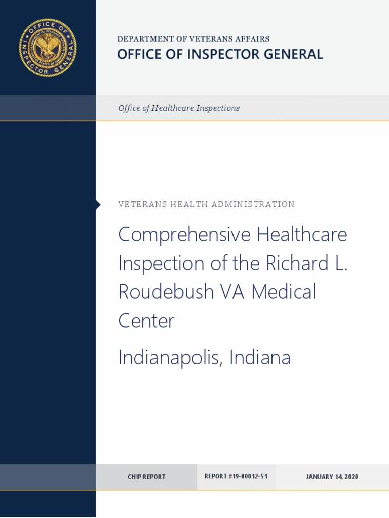 OIG VA Inspection Report | Download Free PDF | Veterans Health ...