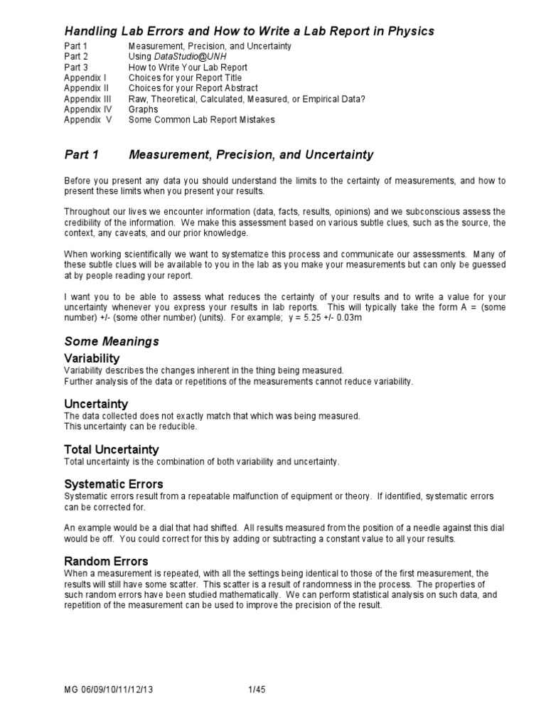 2016 Lab Descriptions and Guides For PHYS 1114 and 2206 | PDF ...