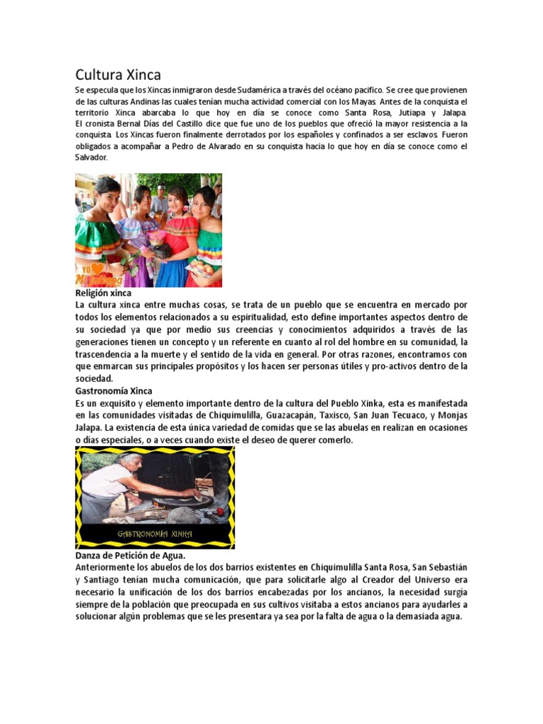 Cultura Xinca Garifuna Maya | PDF | Civilización maya | Guatemala