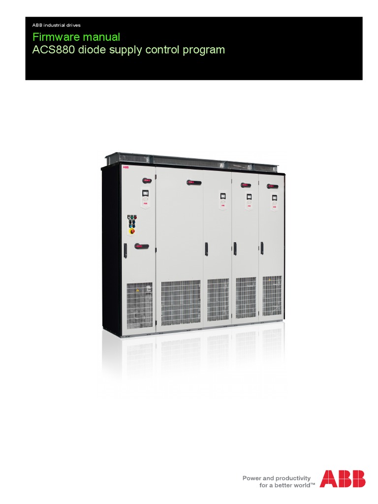 ACS880 - Diode Supply CNTRL Prog - FW Manual - Rev B | PDF | Parameter (Computer Programming ...
