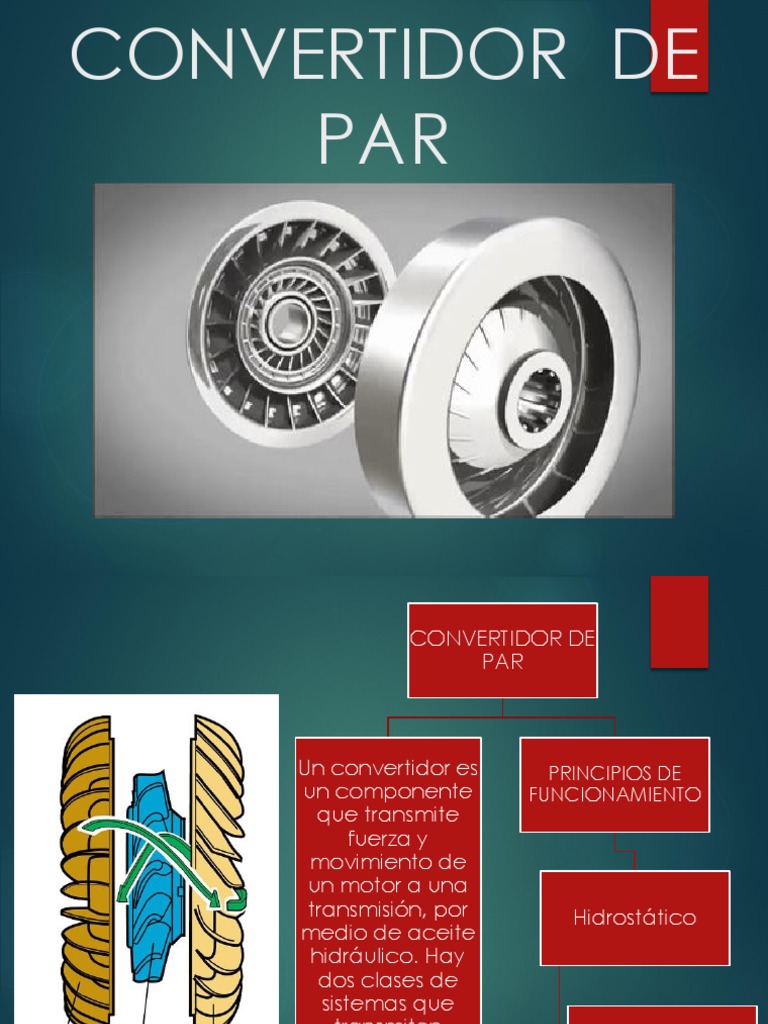 Convertidor de Par | PDF | Esfuerzo de torsión | Máquinas