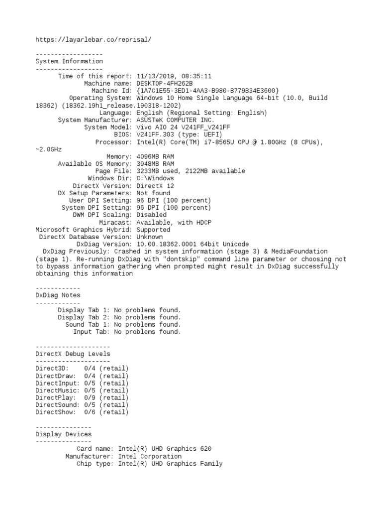 Spefikasi PC | PDF | Codec | Device Driver