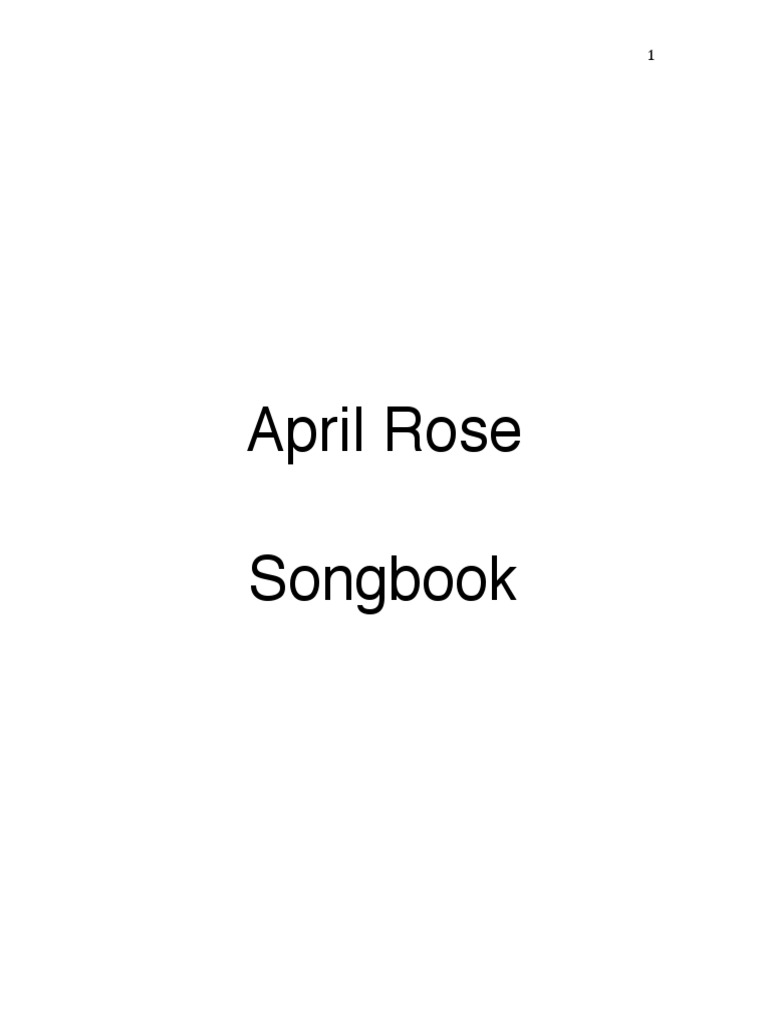 Children's Songbook and Chords | PDF | Nature