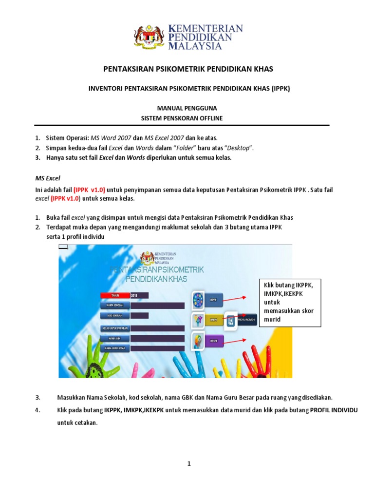 Manual IPPK 2018 PDF | PDF