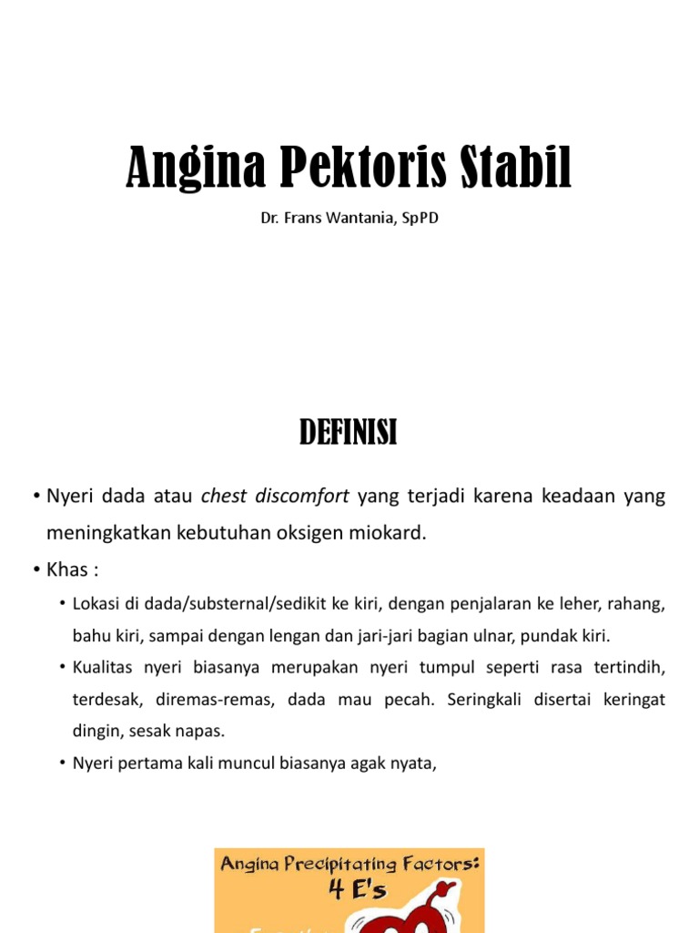 Angina Pektoris Stabil | PDF