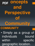 The Different Perspective On Community | PDF | Community | Resource