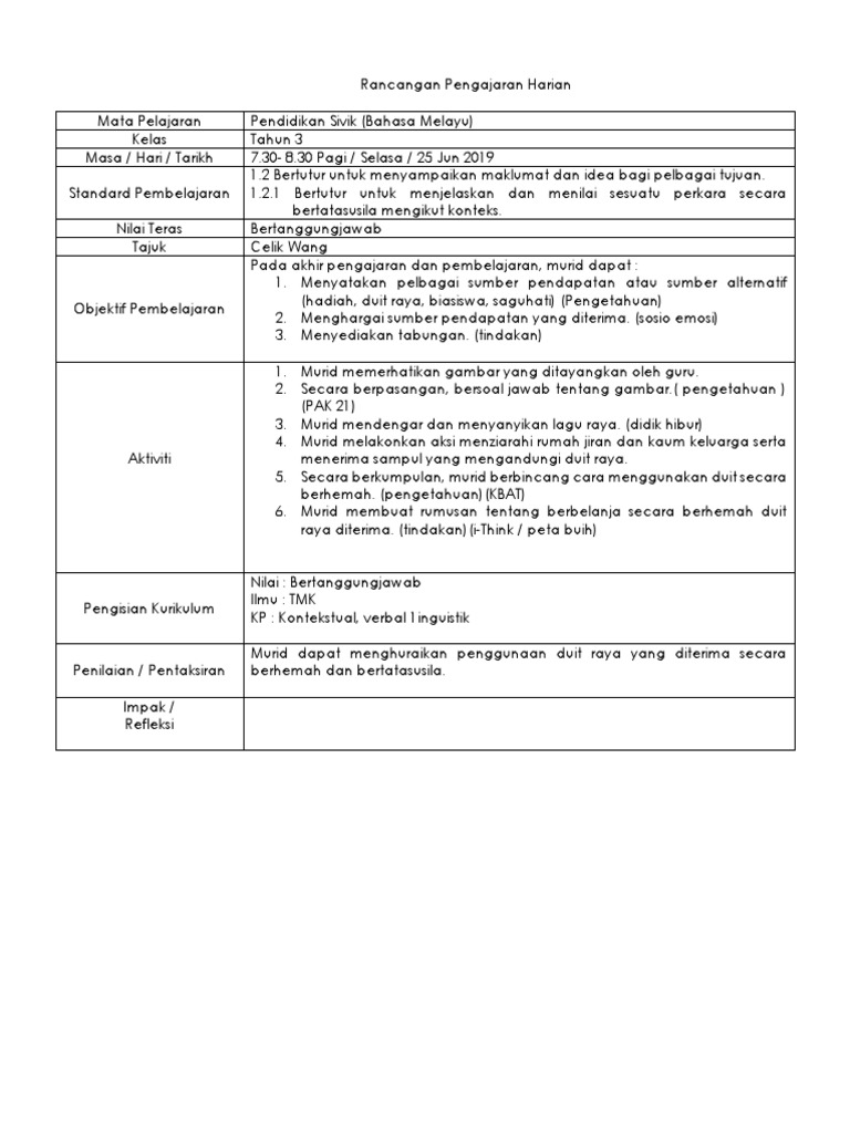 Bertanggungjawab, Celik Wang | PDF