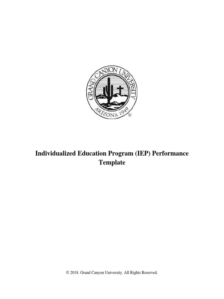 Iep | PDF | Individualized Education Program | Special Education