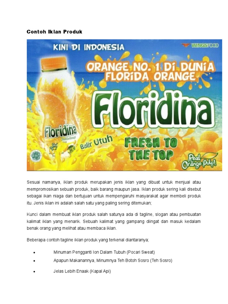 Mengungkap Rahasia Tagline dan Slogan Iklan Produk yang Efektif | PDF