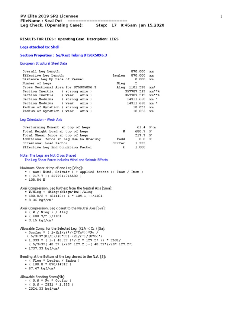 Leg Support | PDF | Screw | Beam (Structure)