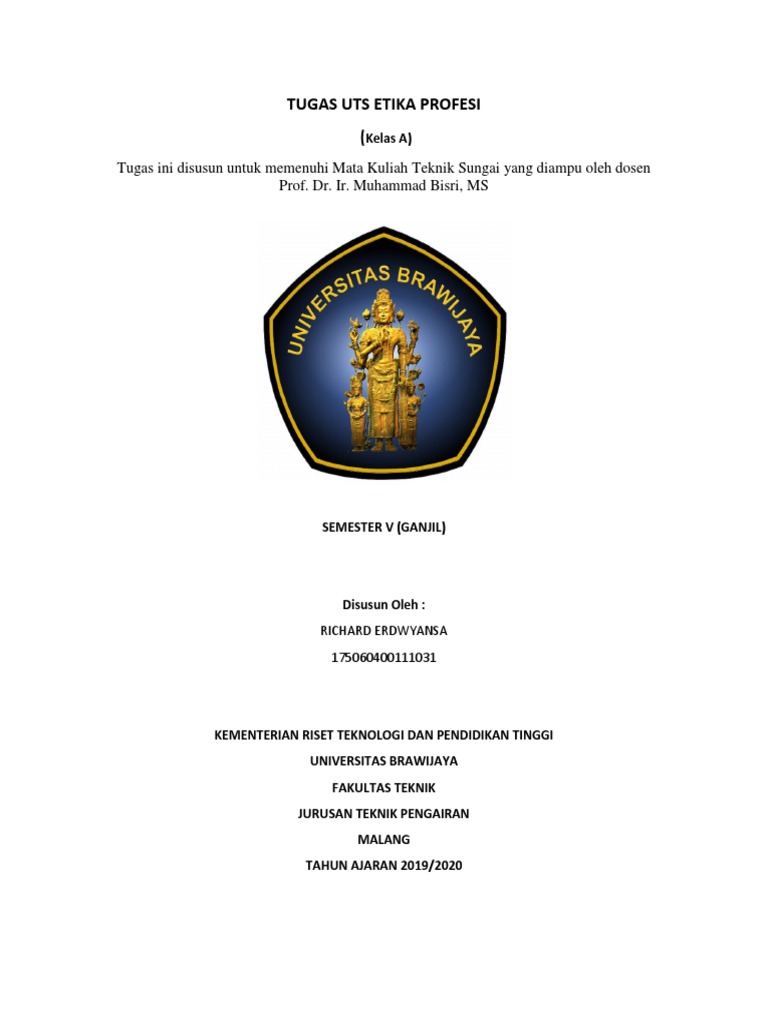Tugas Uts Etika Profesi | PDF