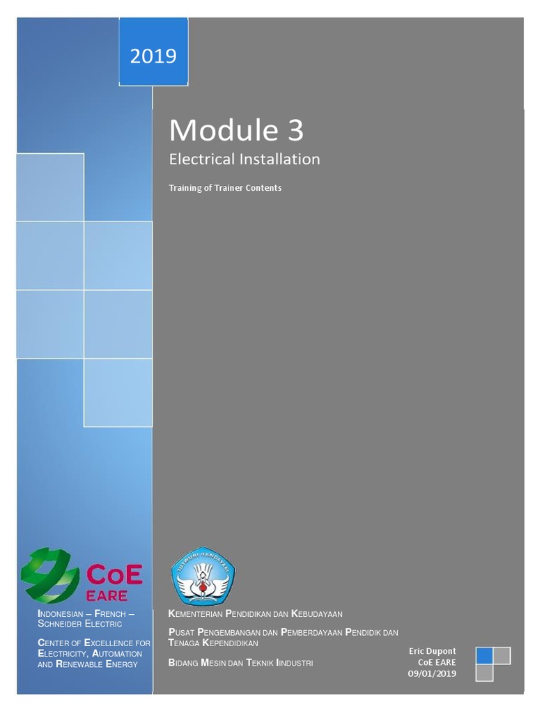 Module 3. Building Installation (New Template) - 8219 | PDF | Electric ...