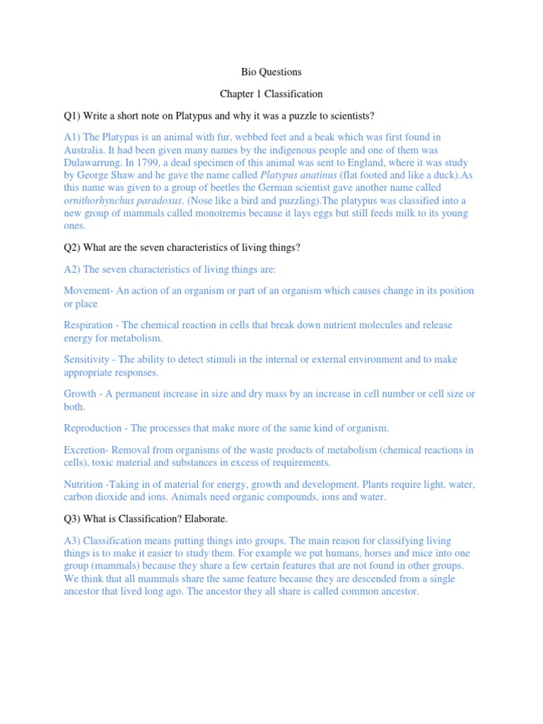 Ch1. Classification Biology Cousebook IGCSE | PDF | Leaf | Plants