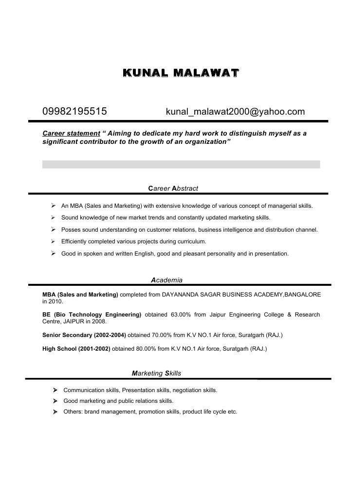 Kunal Malawat Resume | PDF | Sales | Marketing Kunal Malawat Resume | PDF | Sales | Marketing