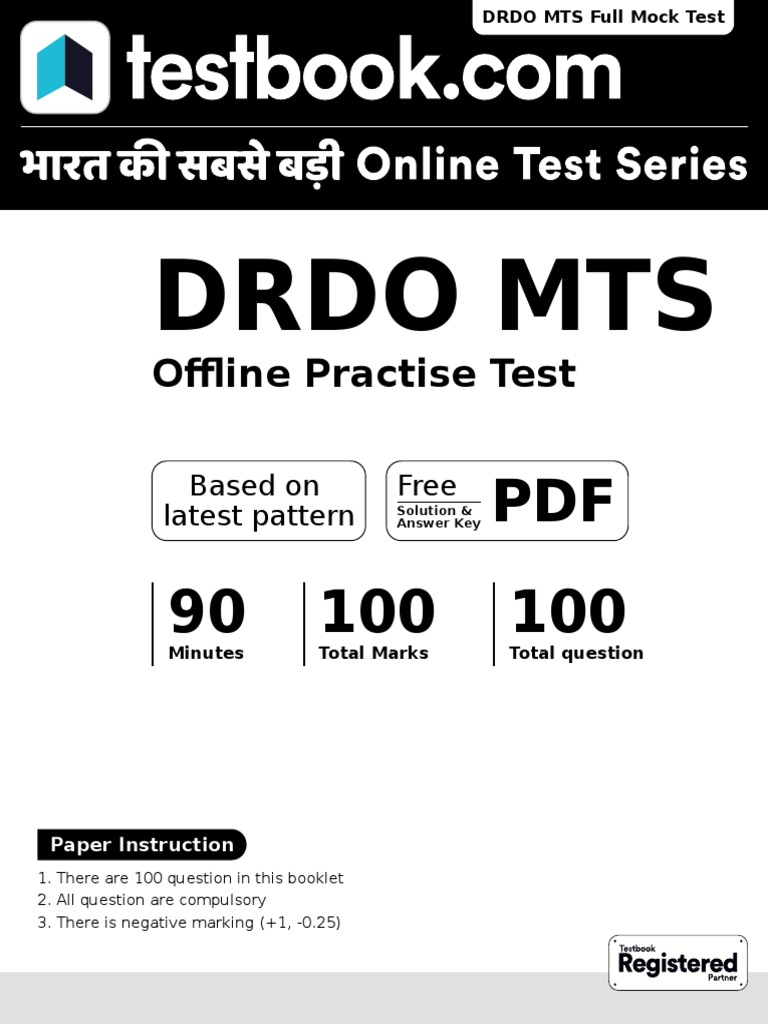 Drdo Mts English Paper Ce7d6599 PDF | PDF | Interest | Nature